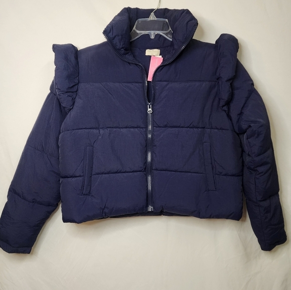 Simply Southern | Jackets & Coats | Nwt Simply Southern Navy Cropped ...